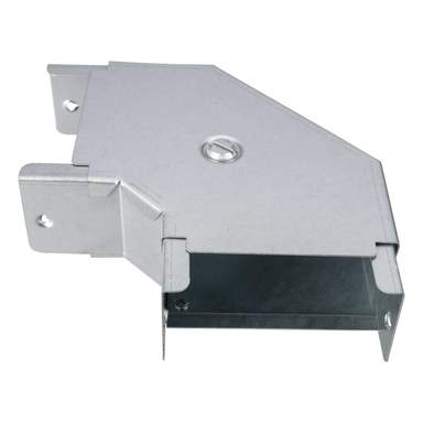Unitrunk IP4X 100mm x 50mm 90° Top Lid Bend for Trunking (Sold in 1's ...