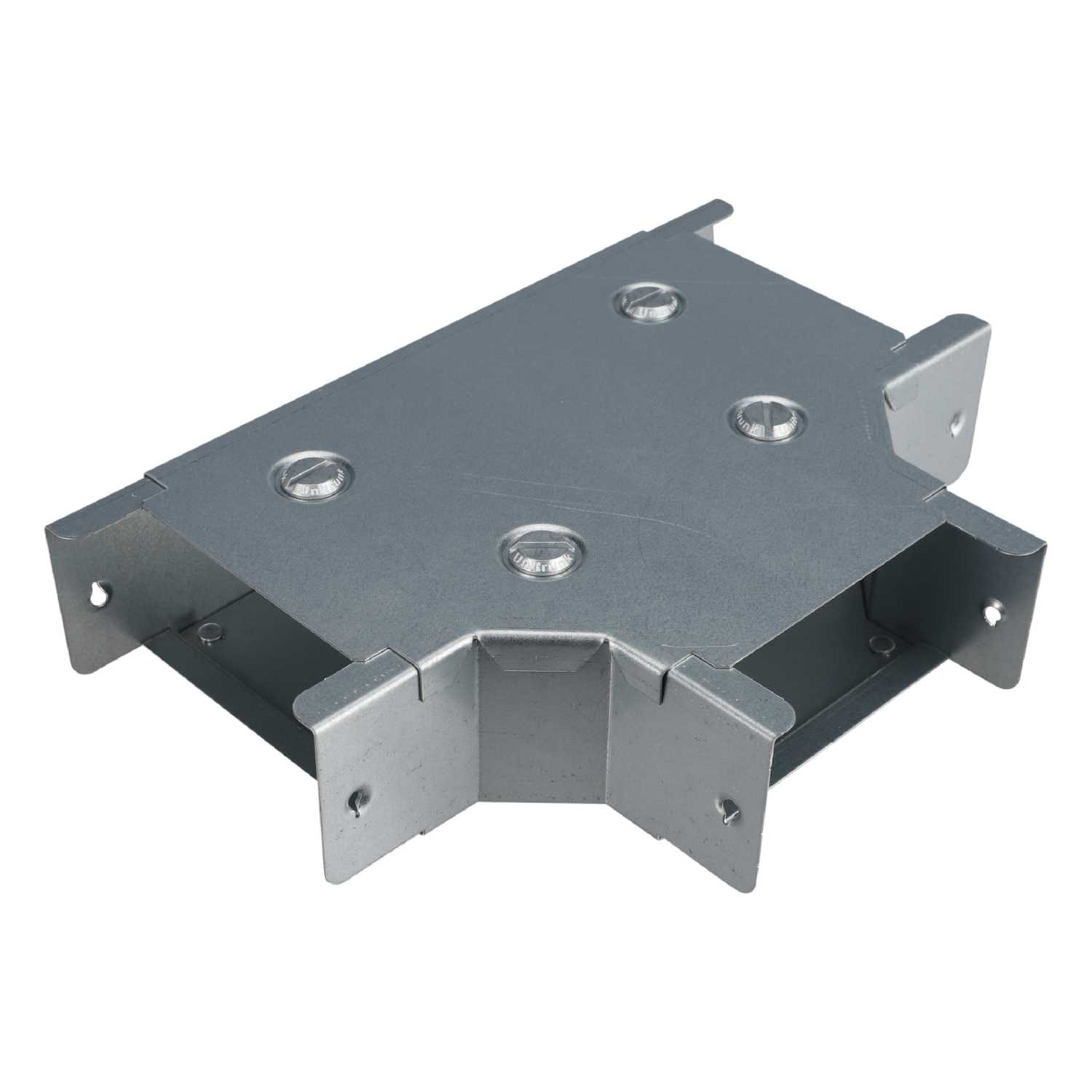 Unitrunk IP4X 100mm x 50mm Top Lid Tee For Trunking (Sold in 1's ...