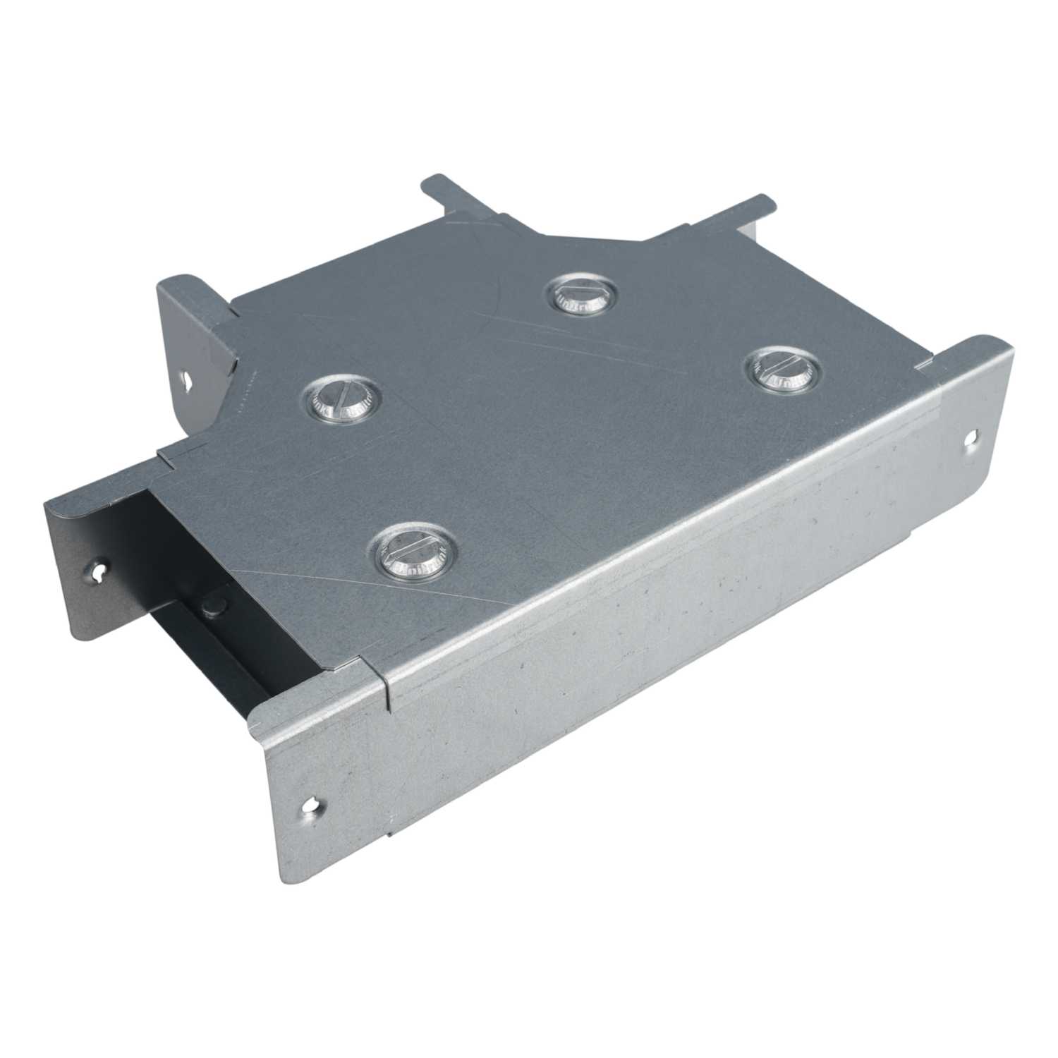 Unitrunk IP4X 100mm x 50mm Top Lid Tee For Trunking (Sold in 1's ...