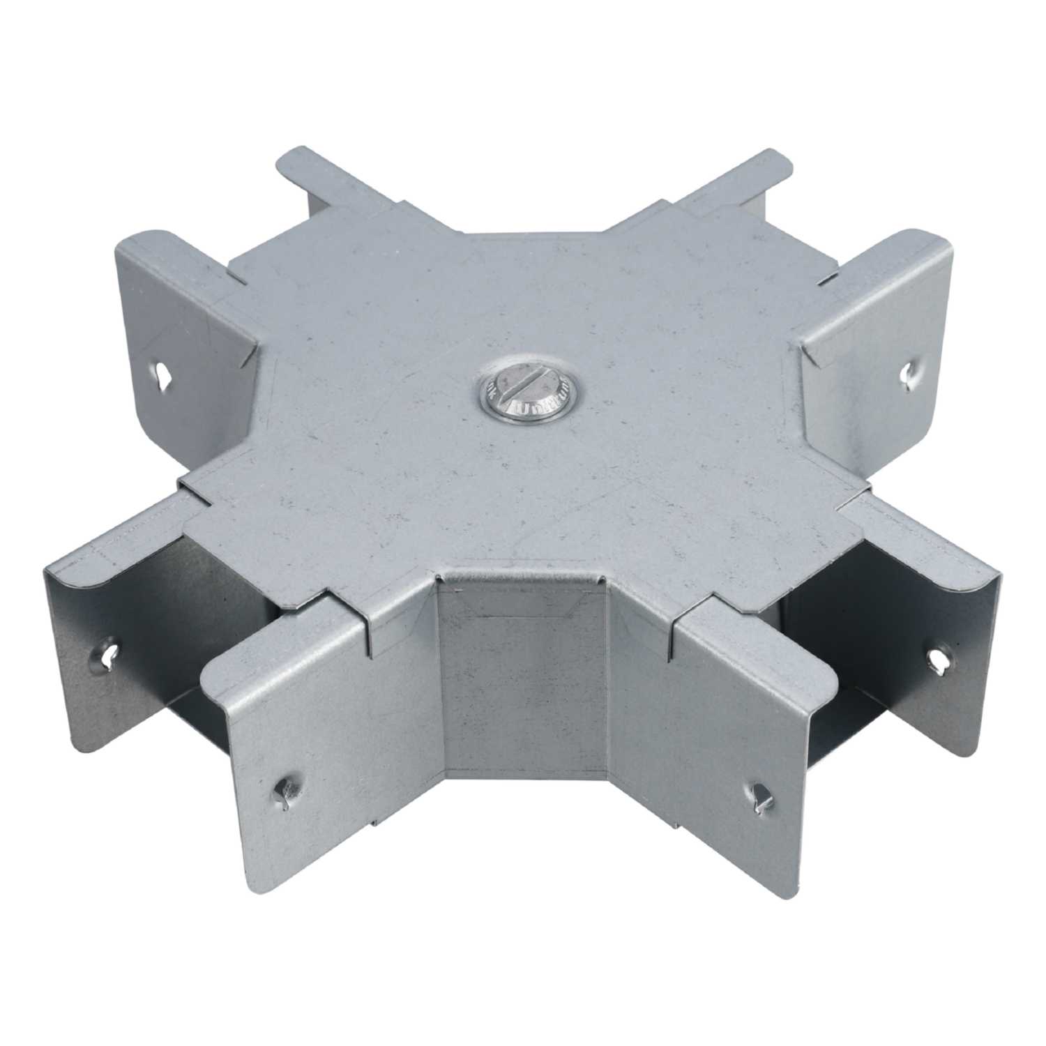 Unitrunk 50mm x 50mm Intersection Box for Galvanised Steel Cable Trunking (Sold in 1's) (ITB22 ...