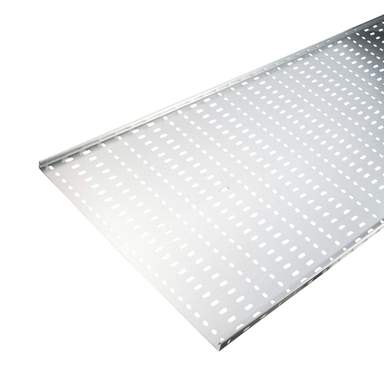 Unitrunk 600mm Return Flange Medium Duty Cable Tray 25mm Deep (3m ...