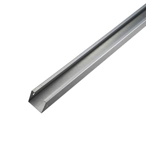 Unitrunk 50mm x 50mm Galvanised Lighting Trunking Body (3m Length ...