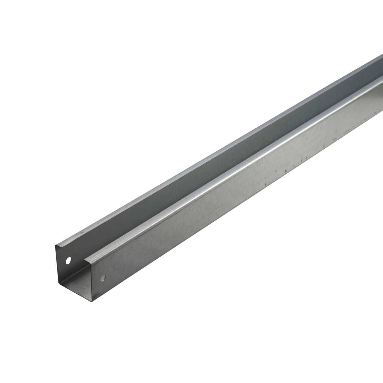 Unitrunk 50mm x 50mm Galvanised Lighting Trunking Body (3m Length ...