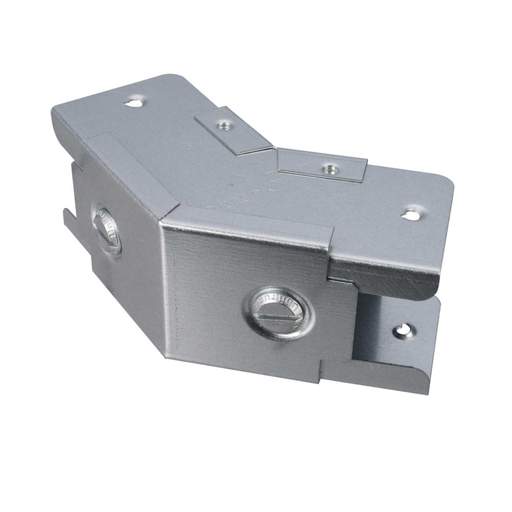 Unitrunk 50mm x 50mm 45° Outside Lid Bend for Galvanised Steel Trunking ...