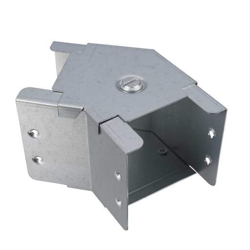 Unitrunk 75mm x 75mm 45° Top Lid Bend for Galvanised Steel Cable ...