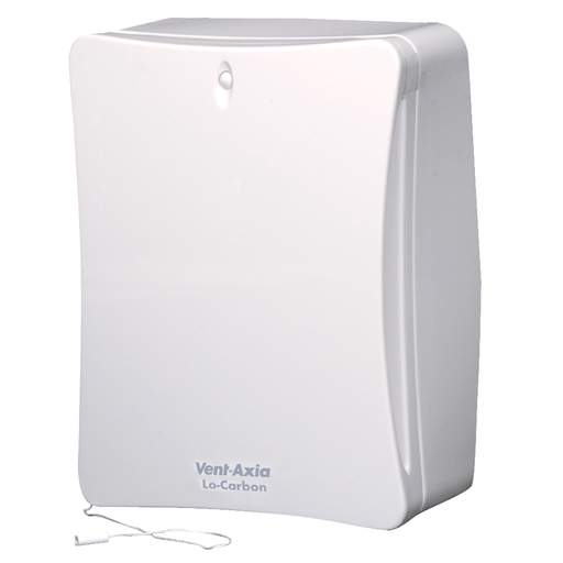 Vent Axia Solo Plus TM Lo Carbon SELV Fan with PIR and Timer (427488) | CEF