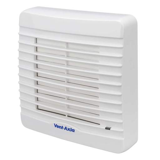 Vent Axia VA100XT 100mm 4" Axial Auto Shutter Fan with Timer (251410) | CEF