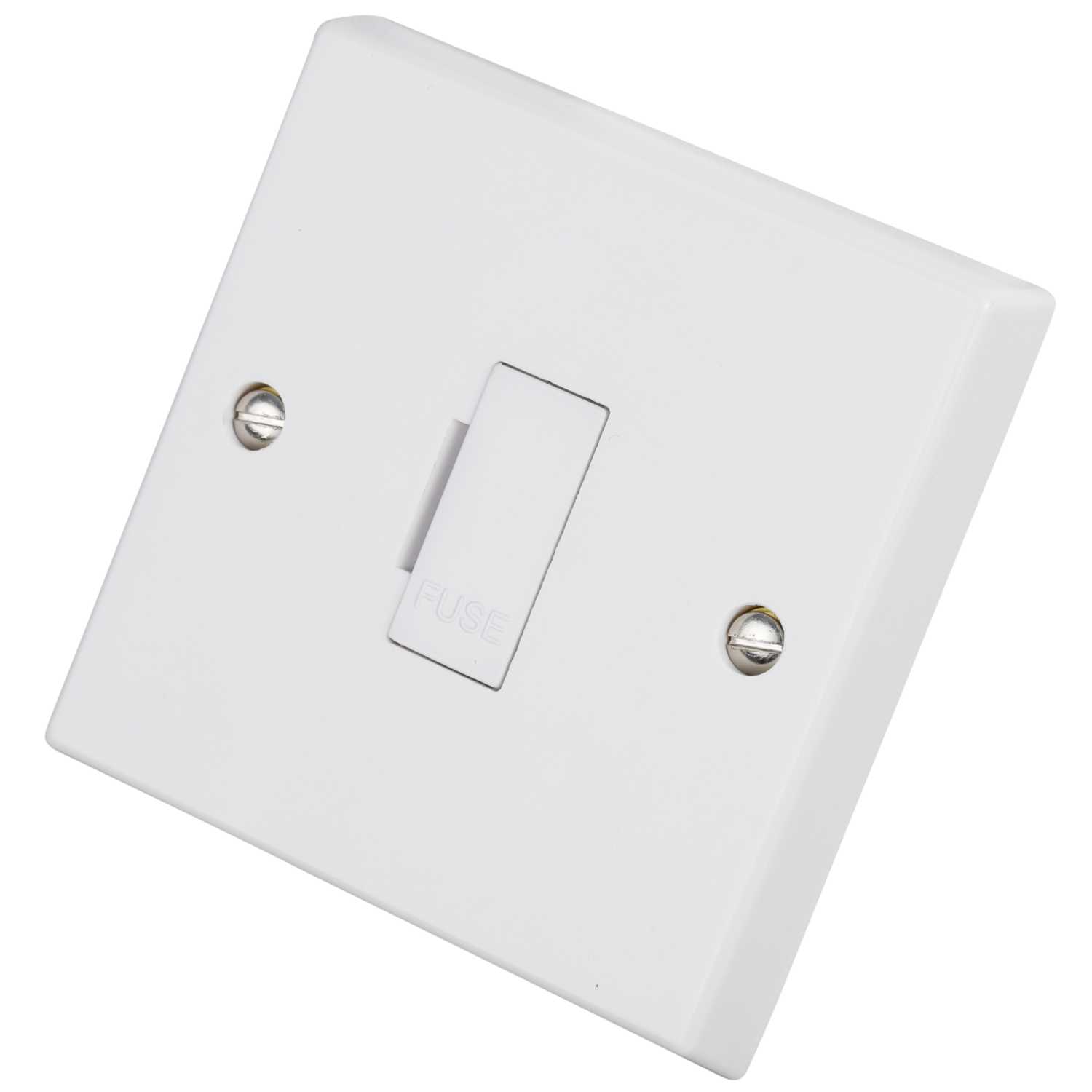 Volex 13A Unswitched Fused Spur White (VX1090) | CEF