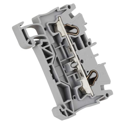 Wago 4mm Standard DIN Rail Terminal Grey (2004-1201) | CEF