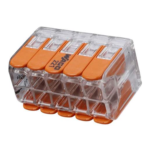 Wago 32A Compact 10 Way Connector 4mm Terminal Block (Sold in 1's) (221 ...