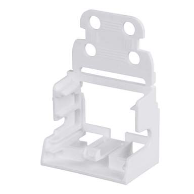 Wago Side Screw Mount with Strain Relief for 10 Way Connectors White ...