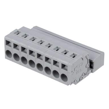 Wago Male Connector 8 Way Pin Spacing Grey (Sold in 1's) (231-608) | CEF