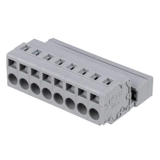 Wago Male Connector 8 Way Pin Spacing Grey (Sold in 1's) (231-608) | CEF