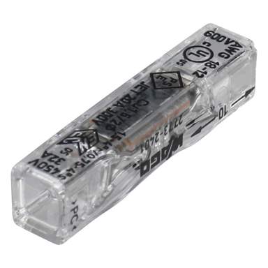 Wago Push Wire Inline Splicing Connector (Pack of 100) (2773-2401) | CEF