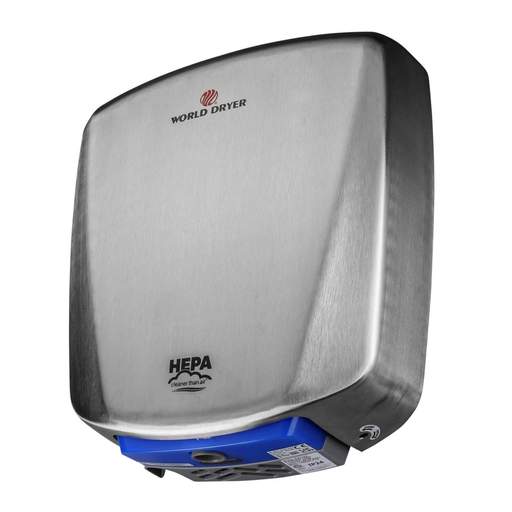 PHS Warner Howard 0.95kW Airforce Slim Hand Dryer Brushed Chrome ...