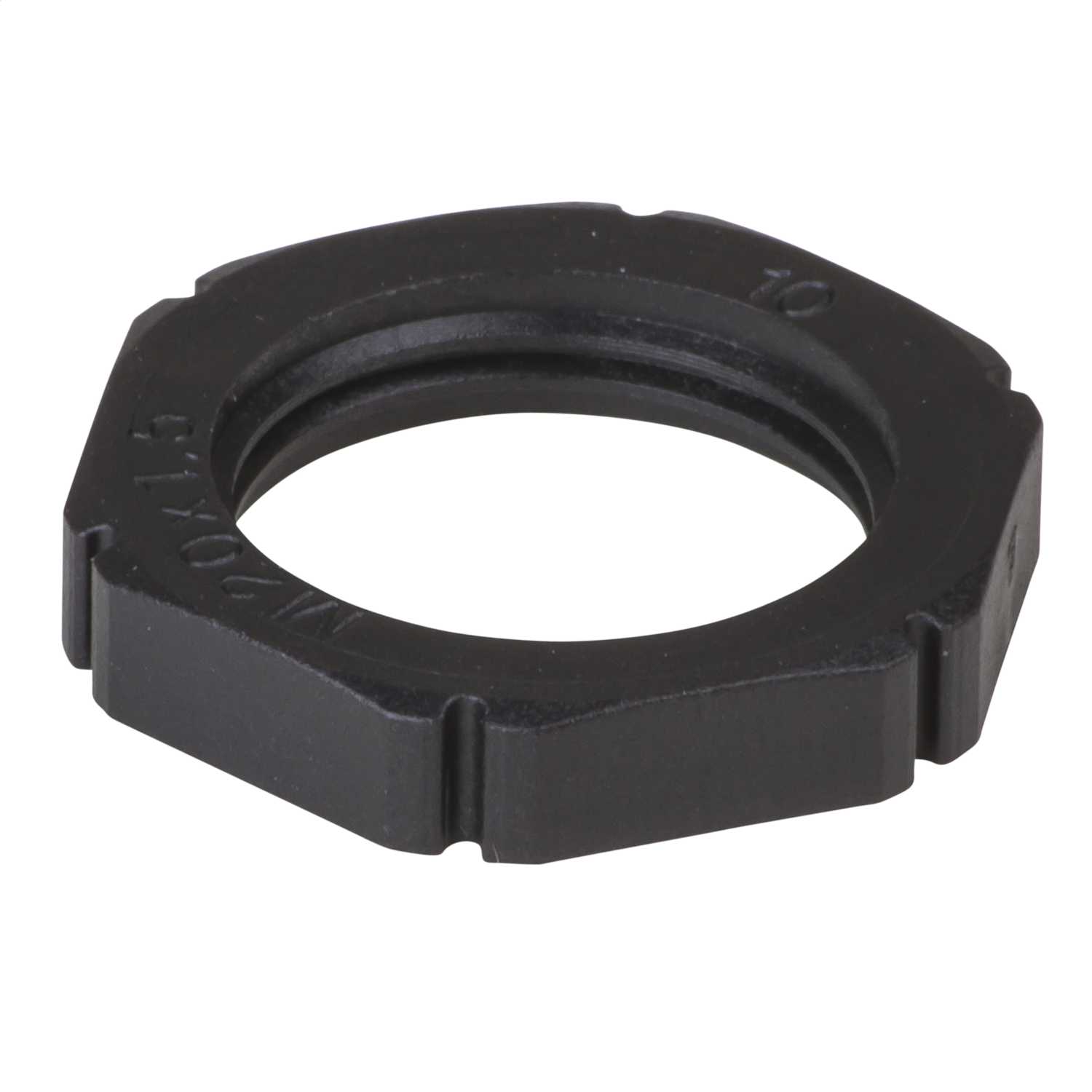 Wiska M20 20mm Lock Nut Black (Sold in 1's) (10061782) | CEF