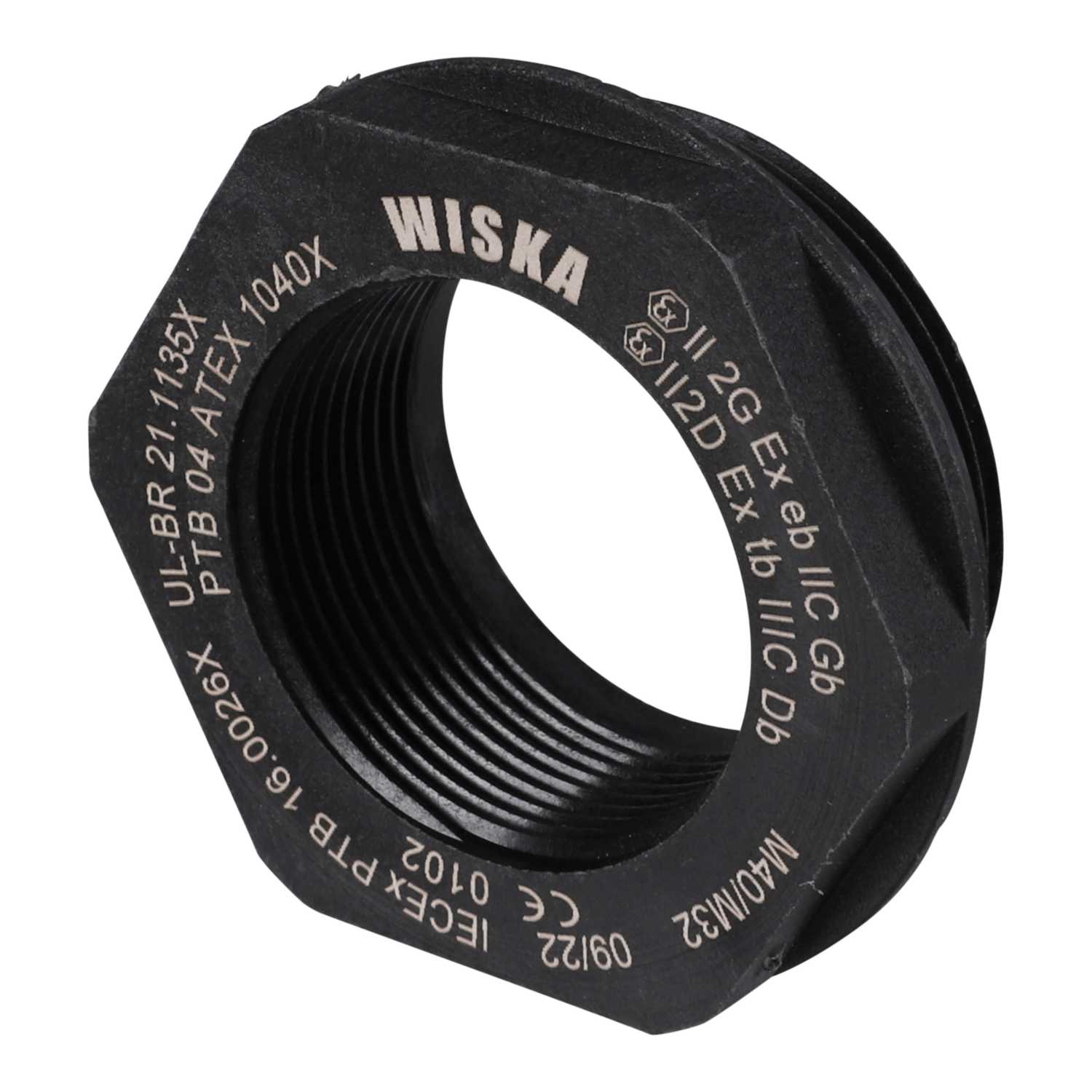 Wiska M40 - M32 Ex Reduction Adaptor Polyamide (Sold in 1's) (10064731 ...