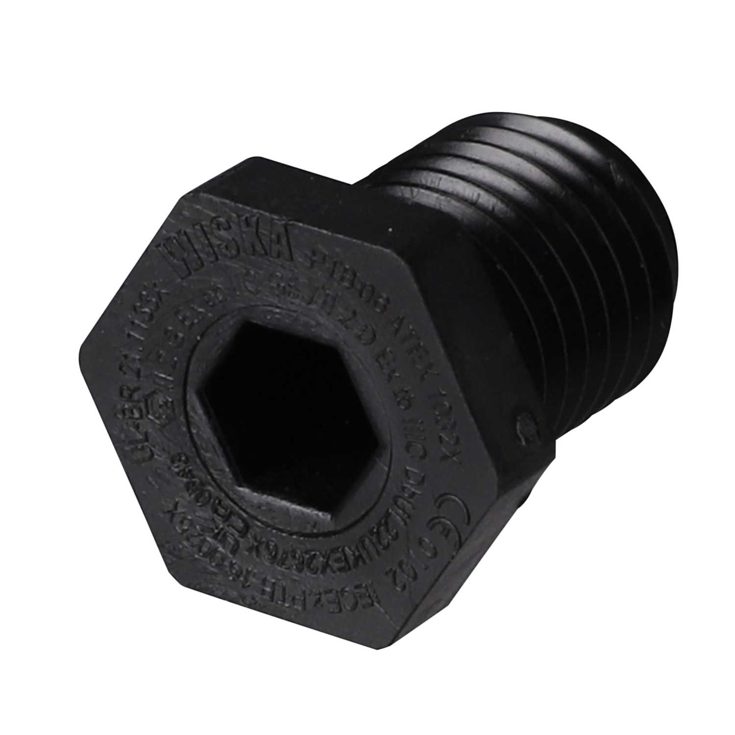 Wiska M12 Ex Polyamide Stop End (Sold in 1's) (10065300) | CEF