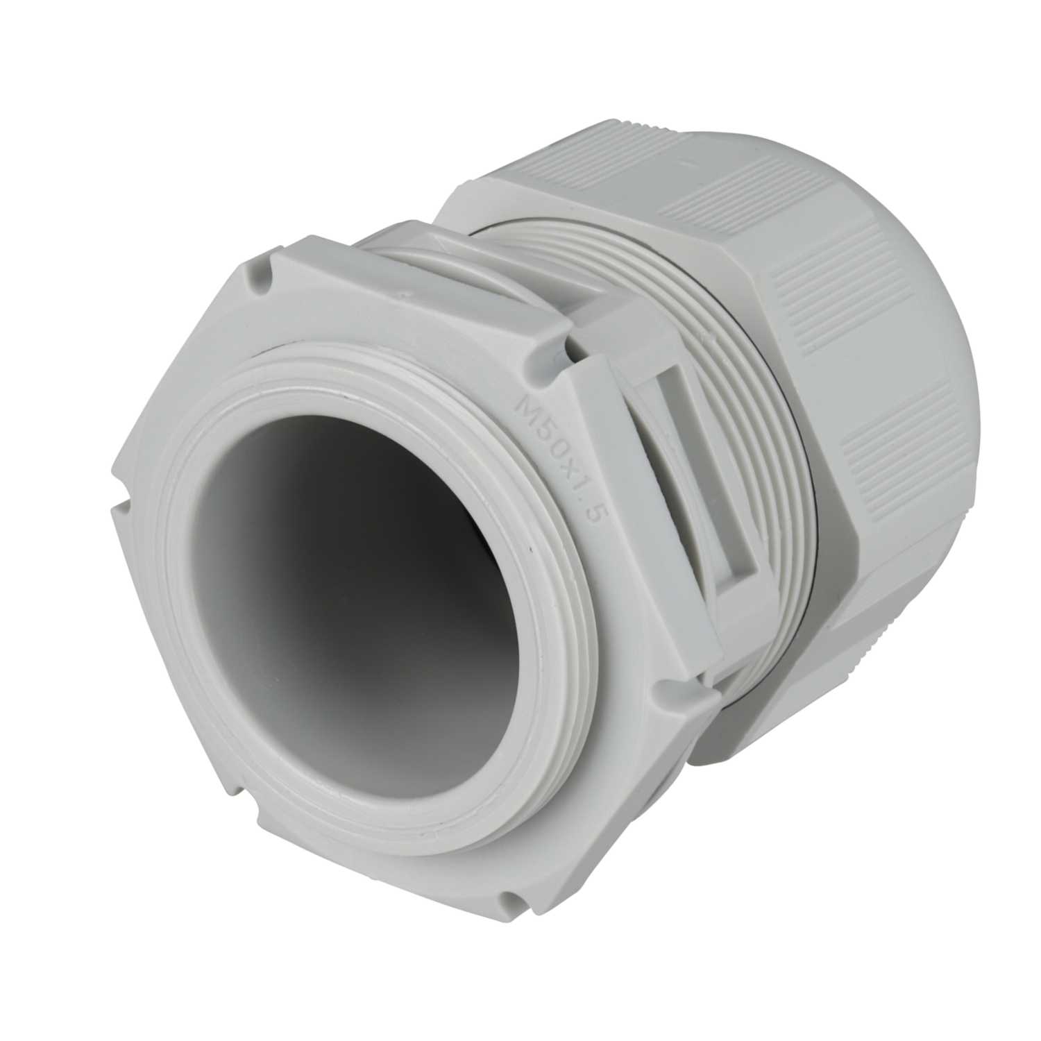 Wiska 50mm Plastic Cable Gland LSF with Multiple Insert, Locknut and ...
