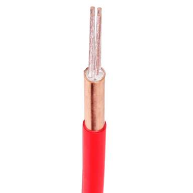 Wrexham 2.5mm² 4 Core LSF Mineral Insulated Cable Red 500V (100m Coil ...