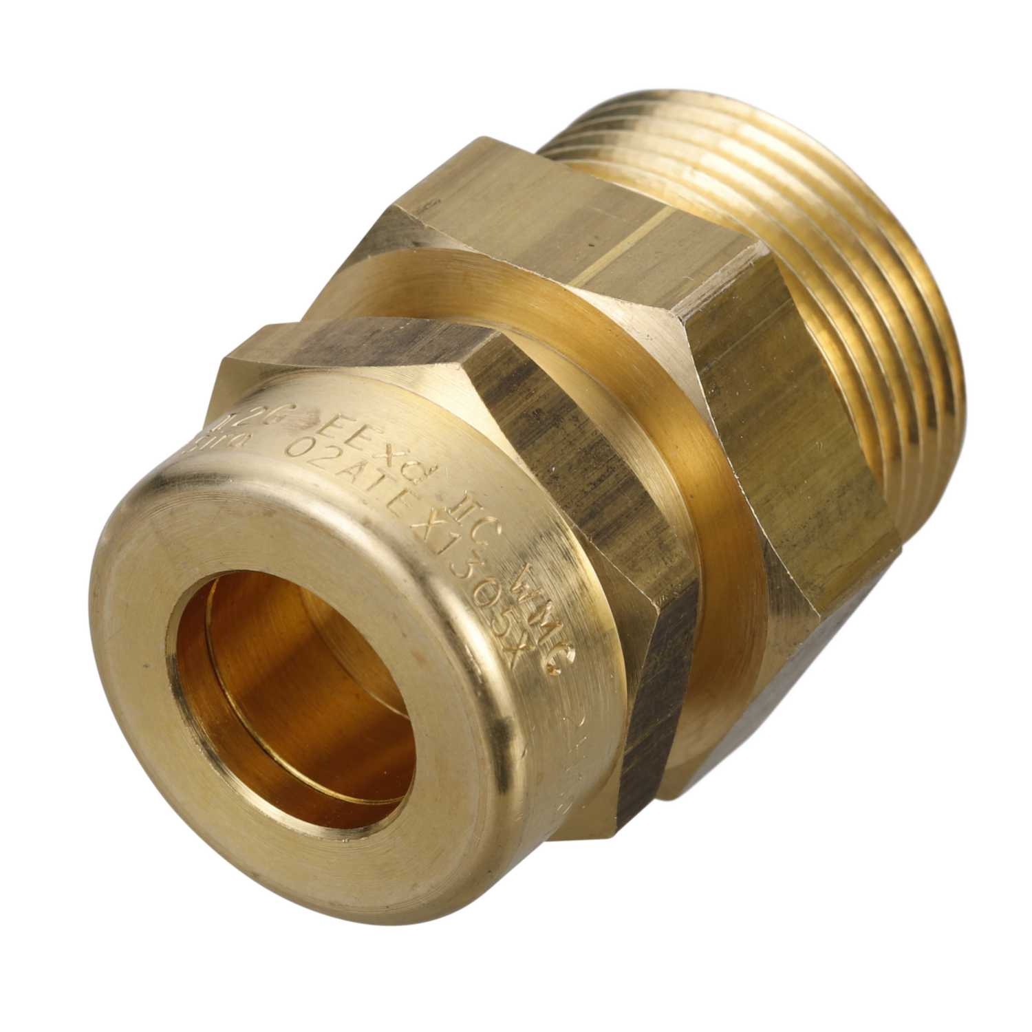 Wrexham 25mm Brass Gland for 2H10 Mineral Insulated Cable (Pack of 2 ...