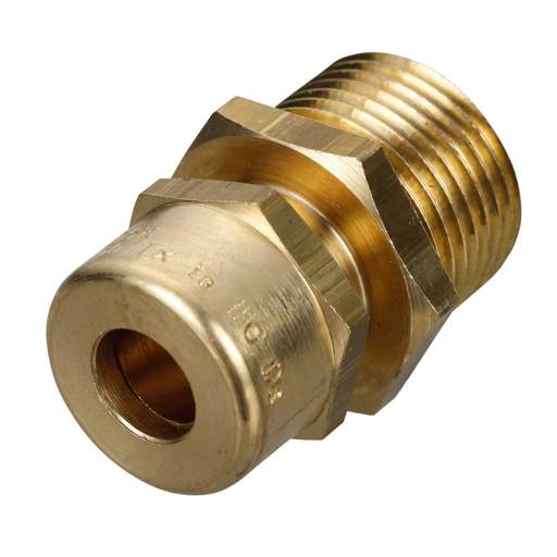 Wrexham 20mm Brass Gland for 2H2.5 Mineral Insulated Cable (Pack of 10 ...