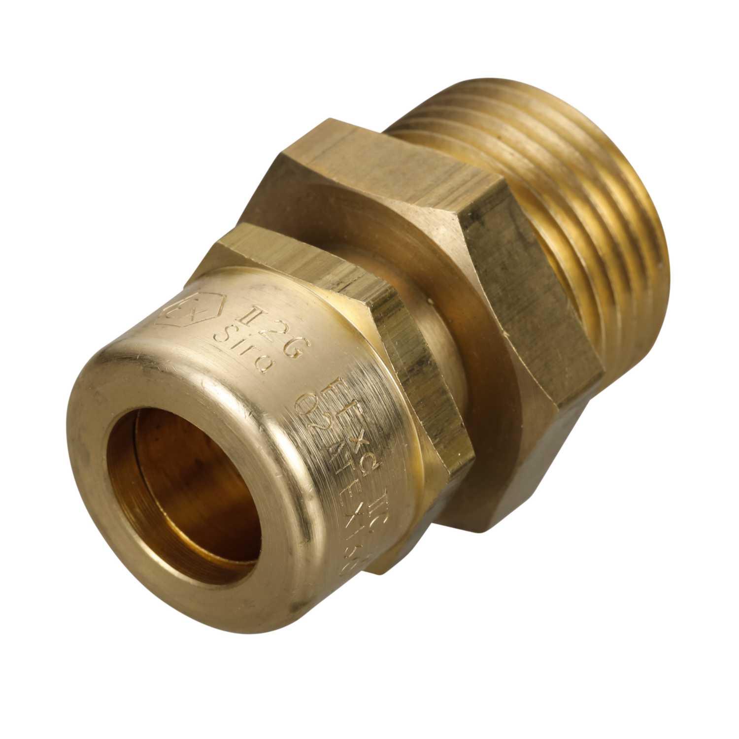 Wrexham 20mm Brass Gland for 2H6 Mineral Insulated Cable (Pack of 10 ...