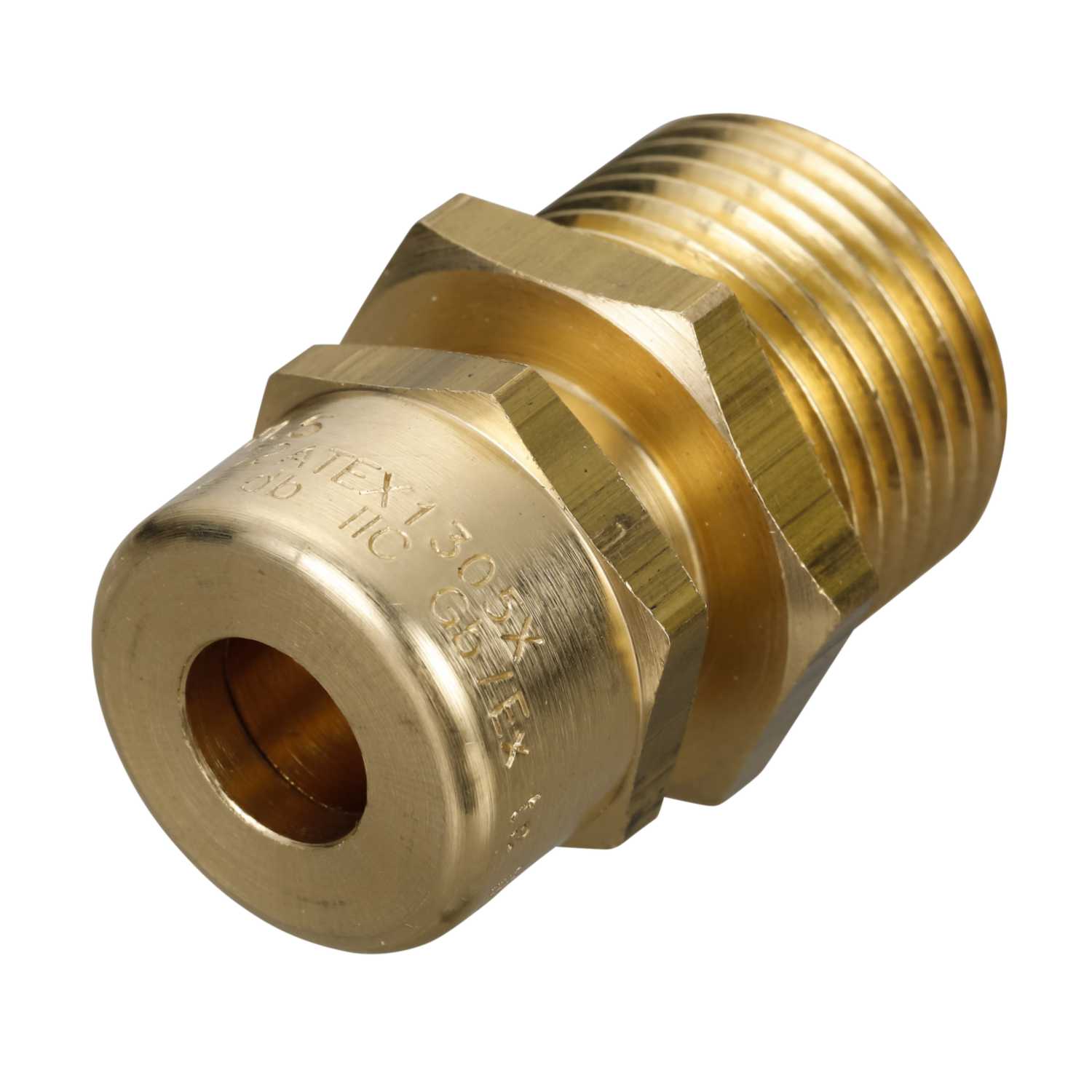 Wrexham 20mm Brass Gland for 3H1.5 Mineral Insulated Cable (Pack of 10 ...