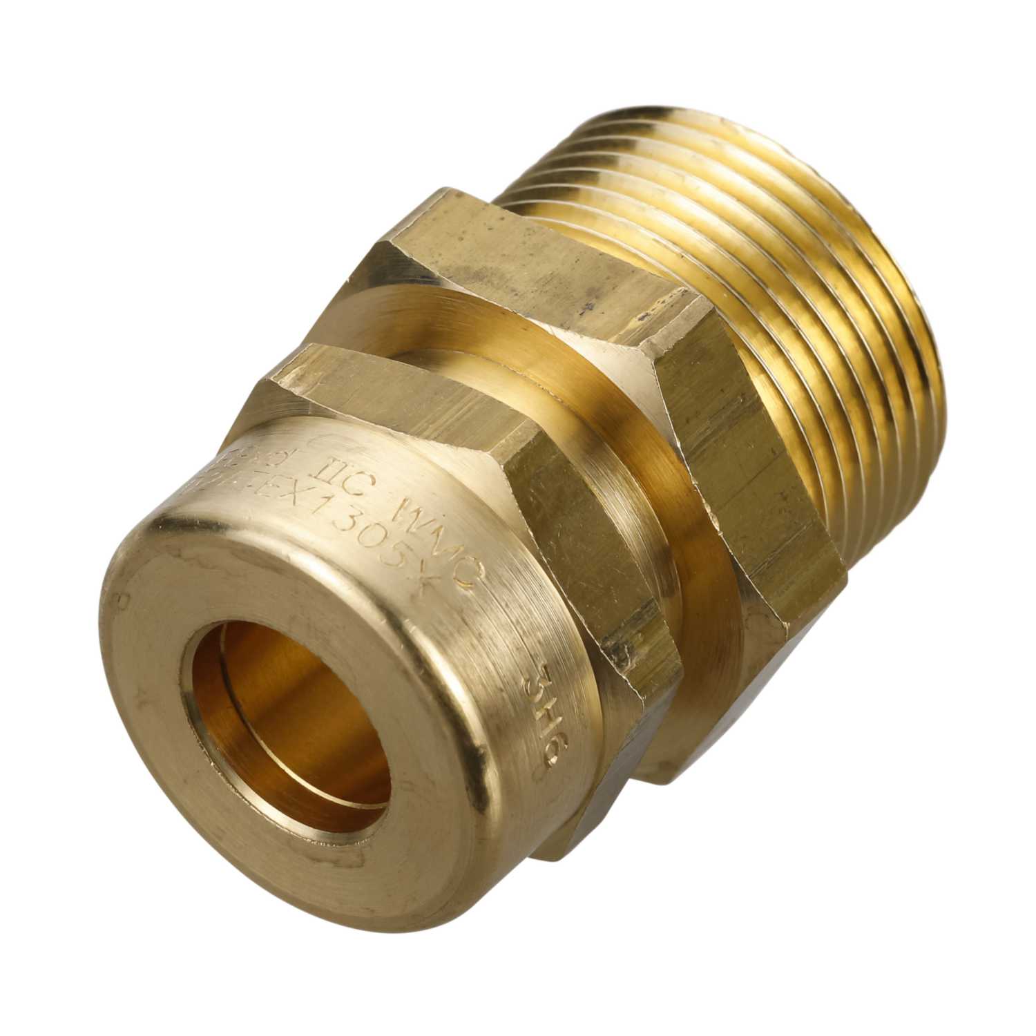 Wrexham 25mm Brass Gland for 3H6 Mineral Insulated Cable (Pack of 2 ...