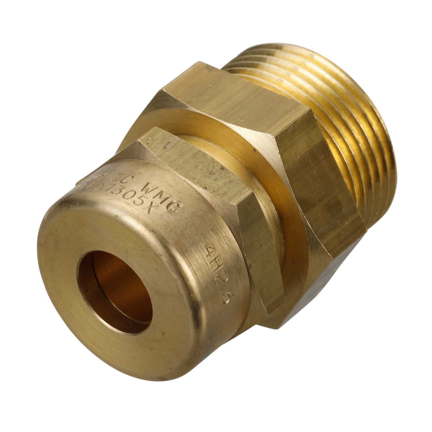 Wrexham 25mm Brass Gland for 4H2.5 Mineral Insulated Cable (Pack of 2 ...