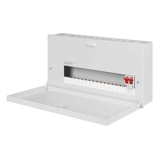 Wylex 16 Way 100A SP+N Type A Distribution Board with Incomer ...