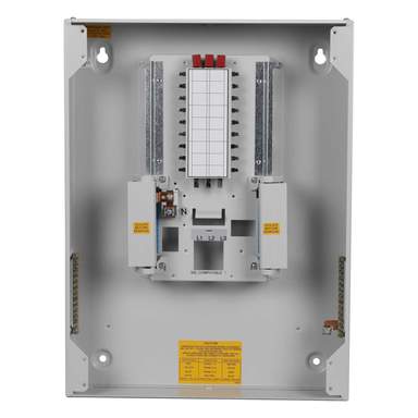 Wylex 6 Way 125A TP+N Type B Distribution Board without Incomer (NHTN06L) | CEF