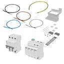 Wylex 40kA 4 Module 3 Pole and Neutral Type 2 Surge Protector Kit ...