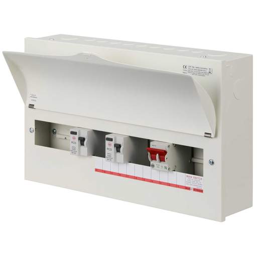 Wylex 15 Way Flexible Dual 80A Type A RCD High Integrity Metal Clad ...