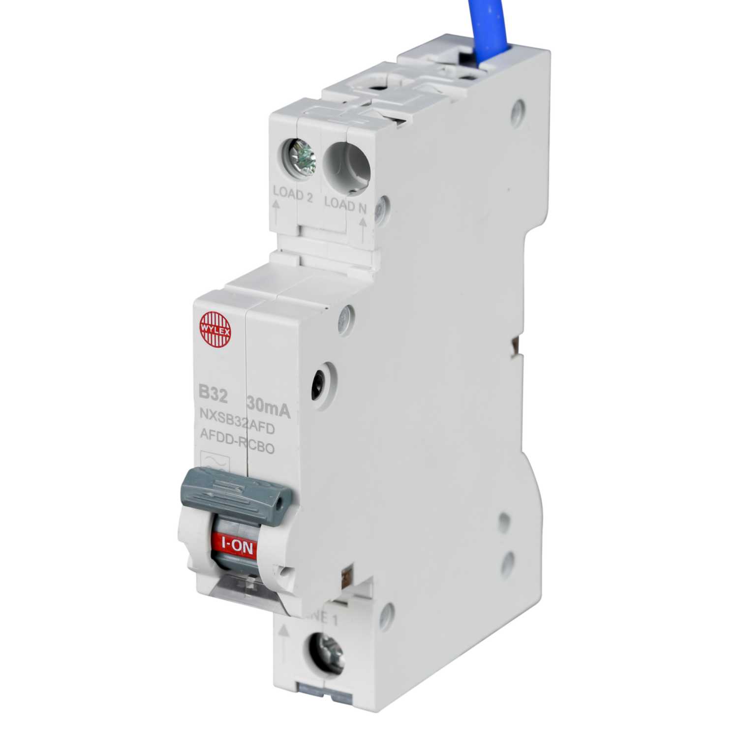 Wylex 32A Double Pole 1 Module B Curve 6kA 30mA AFDD Combined RCBO (NXSB32AFD) | CEF