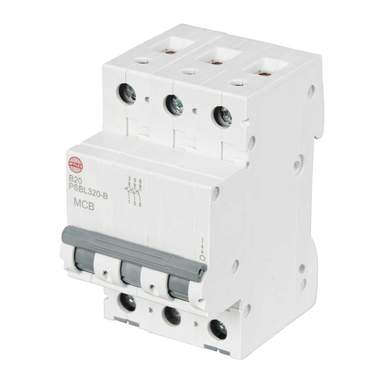 Wylex 20A Triple Pole 10kA B Curve MCB (PSBL320-B) | CEF