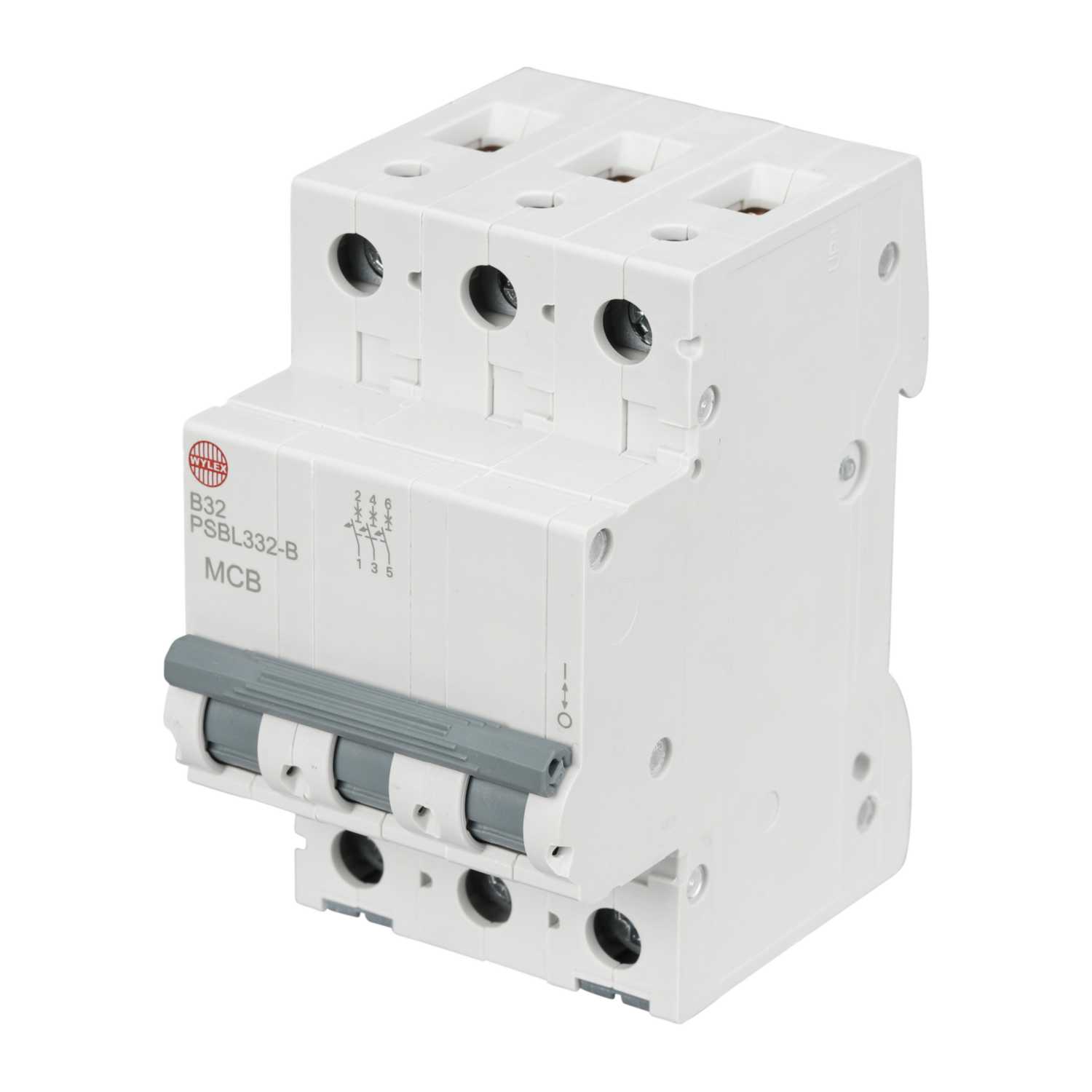 Wylex 32A Triple Pole 10kA B Curve MCB (PSBL332-B) | CEF
