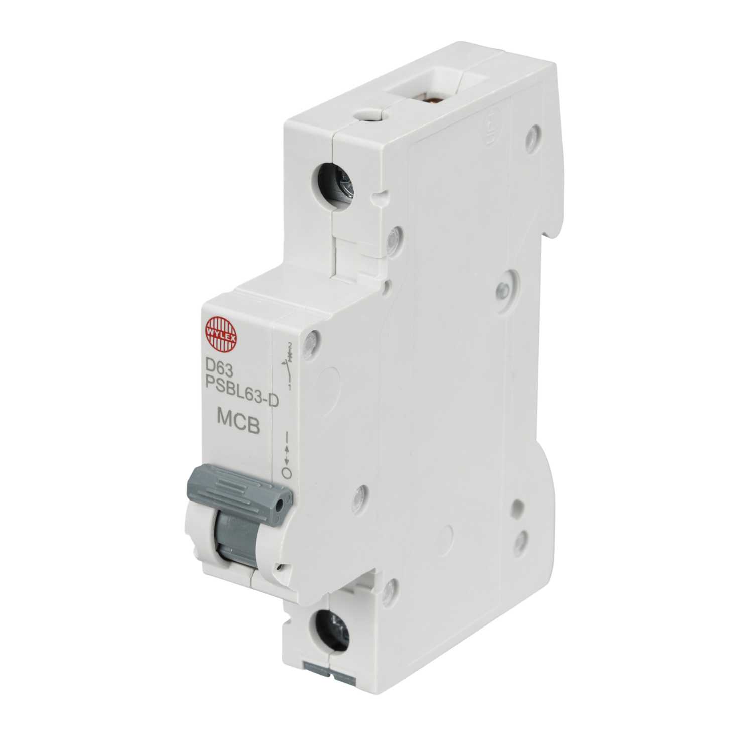 Wylex 63A Single Pole 10kA D Curve MCB (PSBL63-D) | CEF