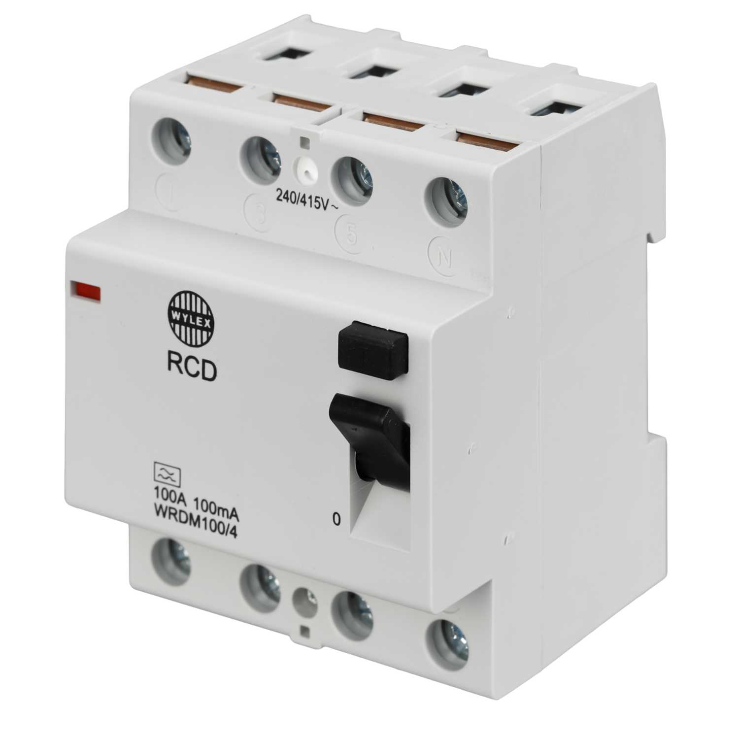Wylex 100A 4 Pole 100mA Type A RCD (WRDM100/4) | CEF