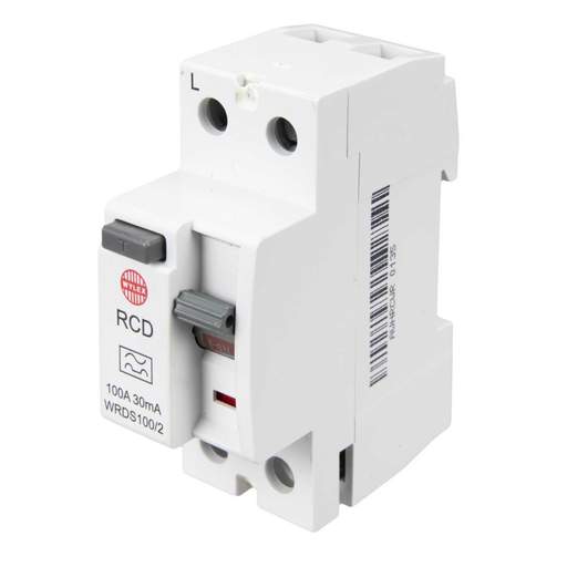 Wylex 100A 2 Pole 30mA Type A RCD (WRDS100/2) | CEF