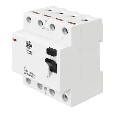 Wylex 100A 4 Pole 30mA Type A RCD (WRDS100/4) | CEF