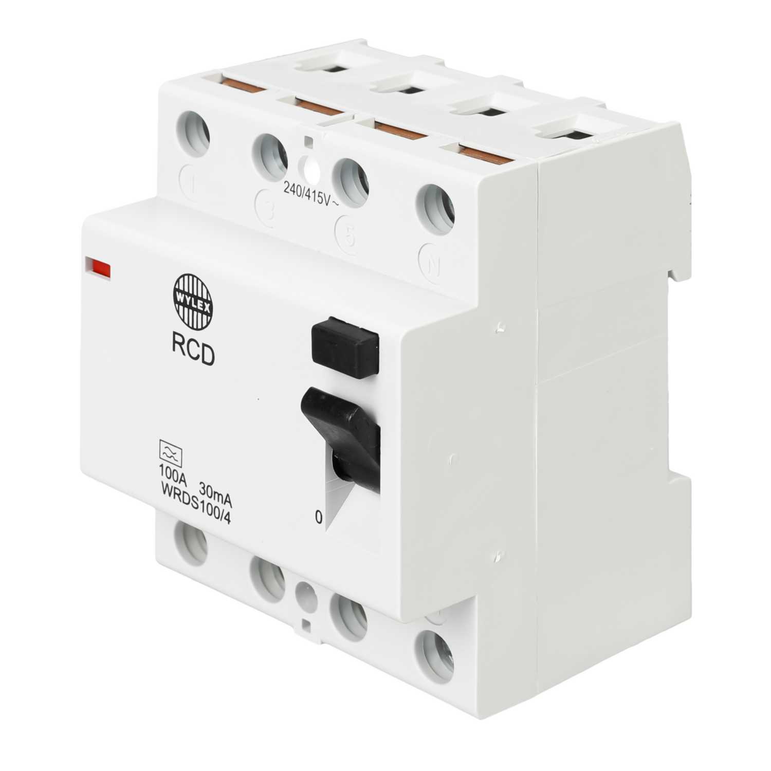 Wylex 100A 4 Pole 30mA Type A RCD (WRDS100/4) | CEF