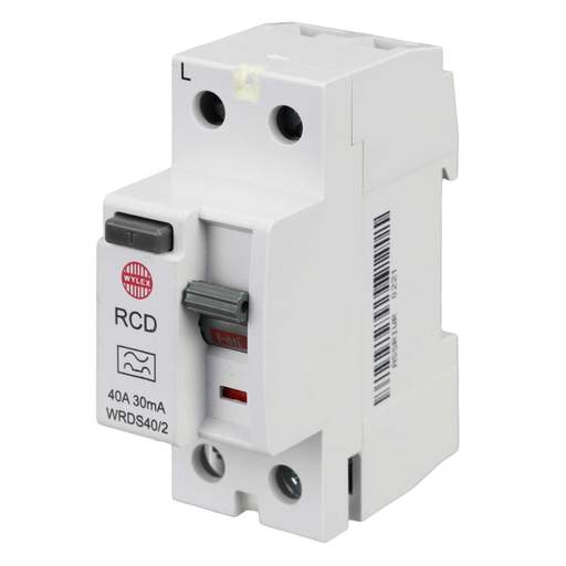Wylex 40A 2 Pole 30mA Type A RCD (WRDS40/2) | CEF