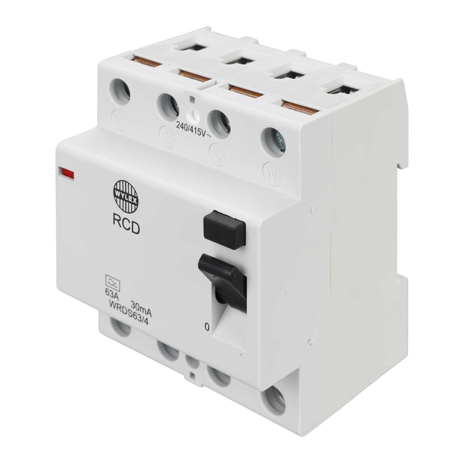 Wylex 63A 4 Pole 30mA Type A RCD (WRDS63/4) | CEF