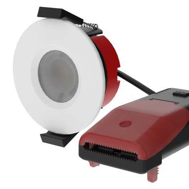 Xcite X1 FRD 4W / 6W LED CCT Fire Rated Downlight White (XCFRAX1W) | CEF