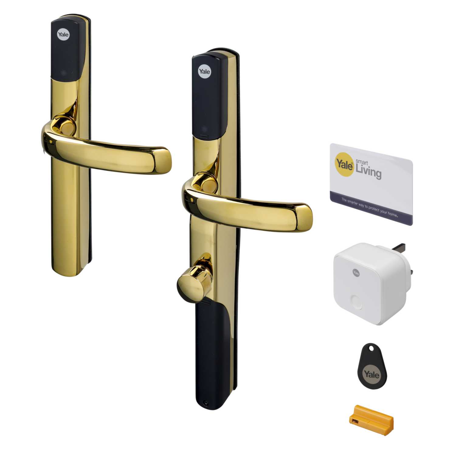 Yale Conexis L2 Smart Door Lock Polished Brass (SD-L2000-PB) | CEF