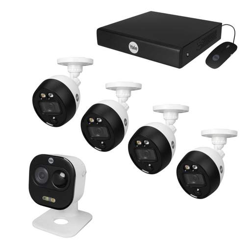 Yale Smart Motion 1TB CCTV Kit with All in One Camera (YSV-4CSMD-8CK-1 ...