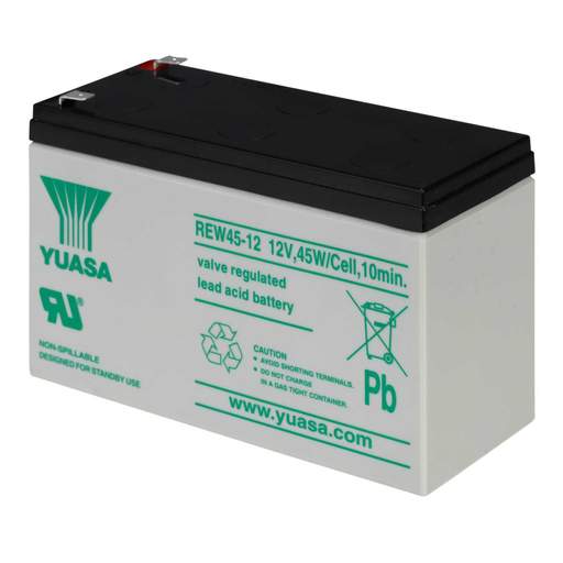 Yuasa 8Ah 12V Sealed Lead Acid Battery (REW45-12/250/NF/BOX) | CEF